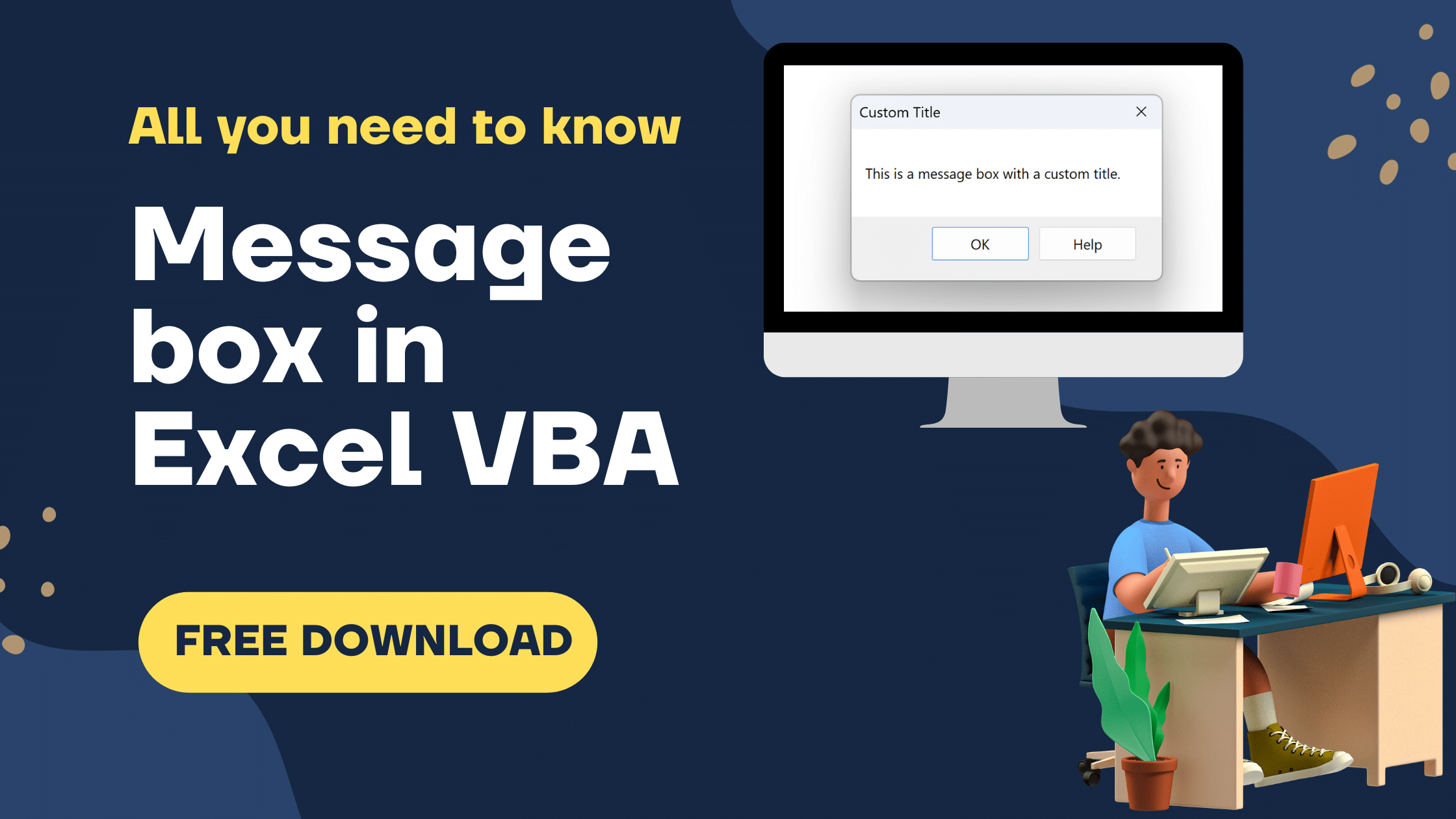 Complete Guide To Message Box In Excel Vba Free Download Lets Excel In Excel